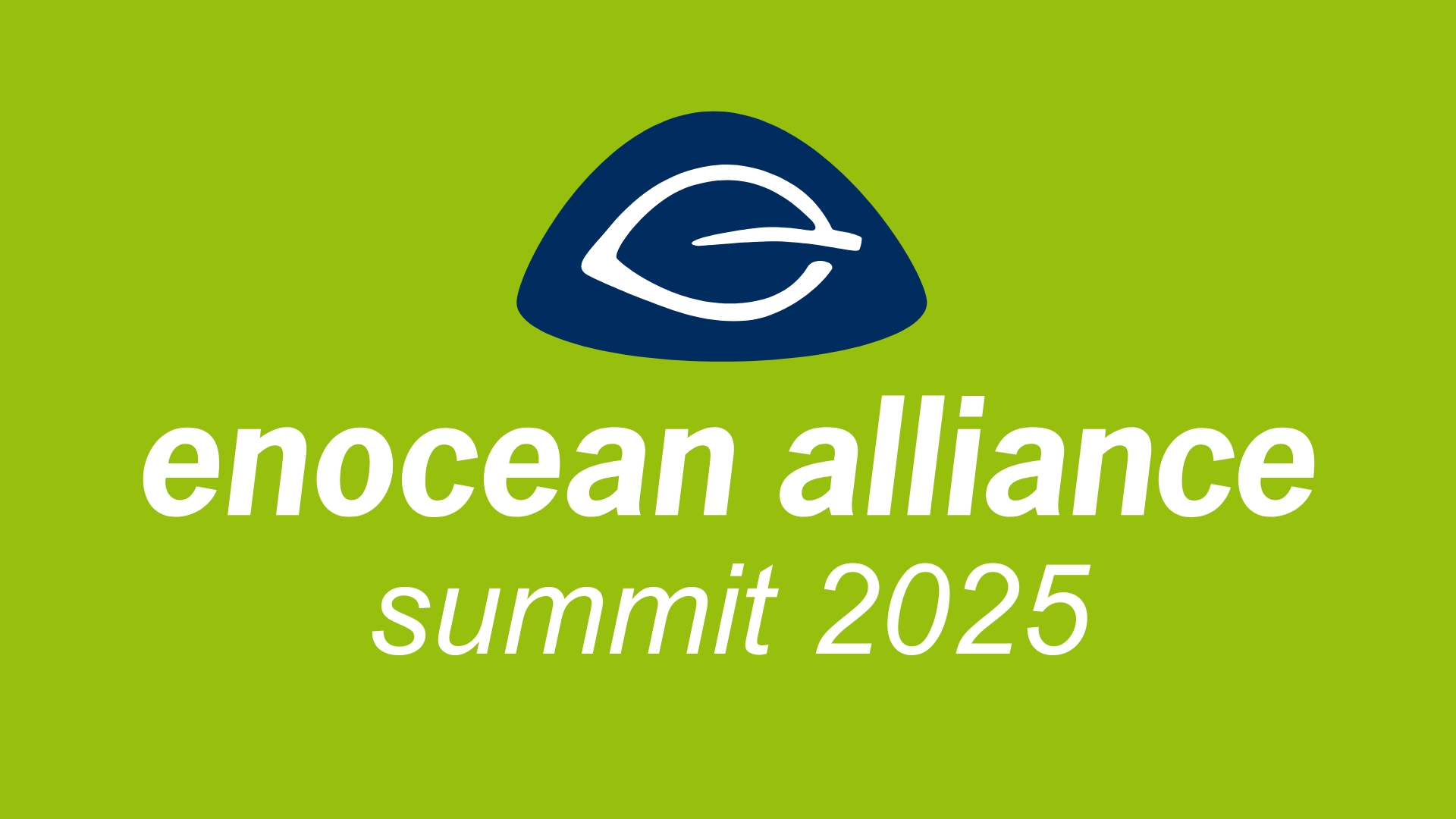 EnOcean Alliance Summit 2025 - EnOcean