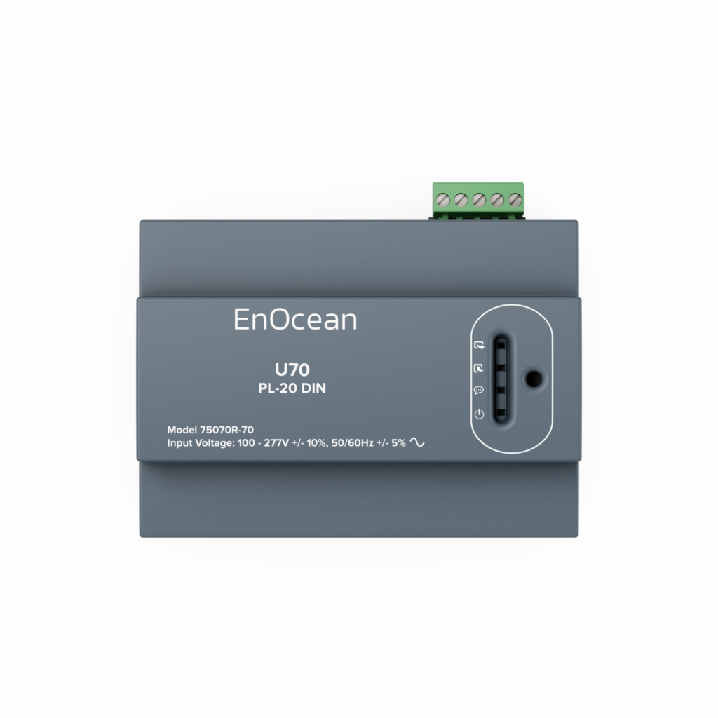 U70 PL-20 DIN USB Network Interface - EnOcean