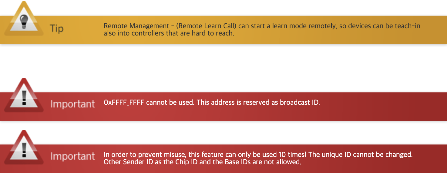 What is difference between Base ID and Chip ID? - EnOcean